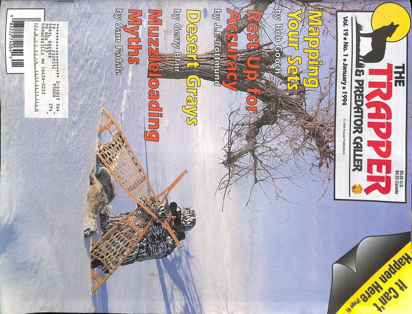 Trapper and Predator Caller, January 1994 | eBay
