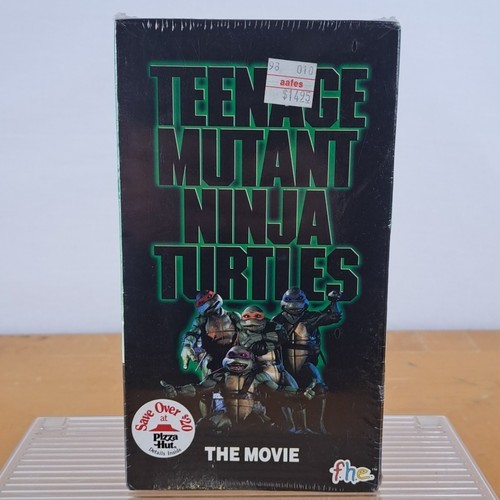 Sealed Teenage Mutant Ninja Turtles Movie The movie VHS Pizza Hut promo ...