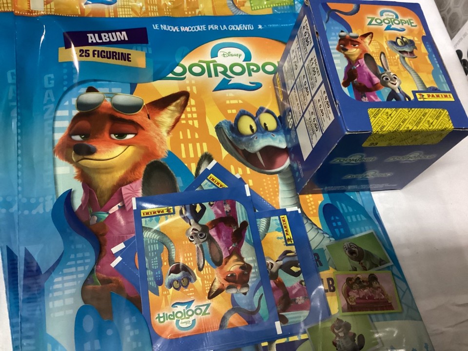 Starter Pack ZOOTOPIA 2 Album + 36 Packets New Sealed Panini | eBay