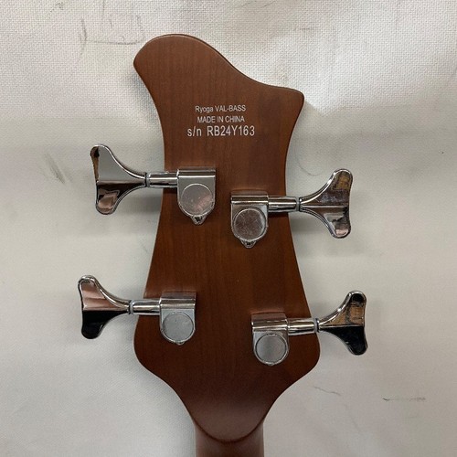 Ryoga Val-Bass Electric Bass Guitar, Compact, Slim Neck, Versatile ...