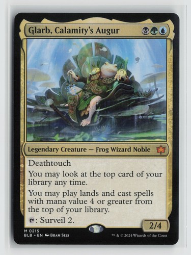 Glarb, Calamity's Augur 0215 Bloomburrow BLB MTG Magic | eBay