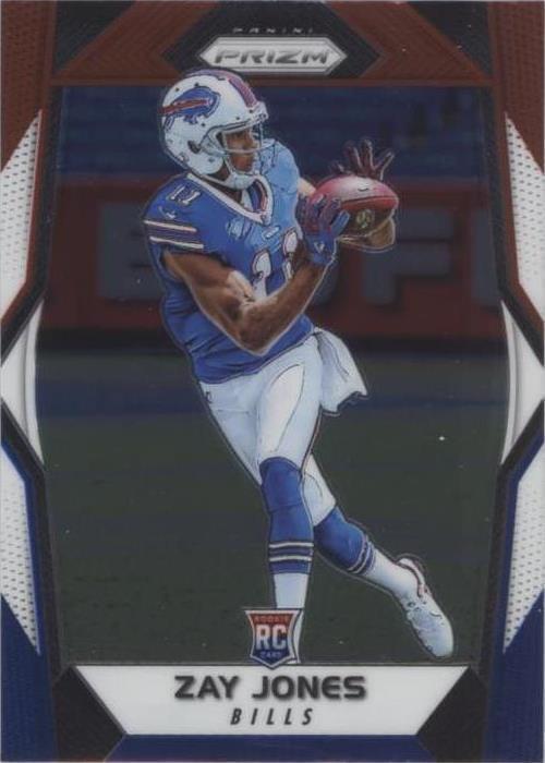 2017 Panini Prizm - Rookies Zay Jones #211 Red White & Blue Prizm (RC ...