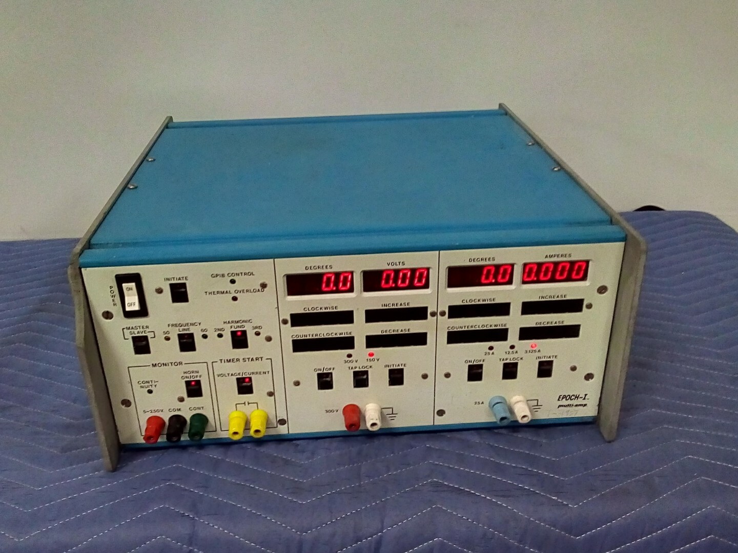 MULTI-AMP EPOCH-I 1 Relay Test Set | eBay