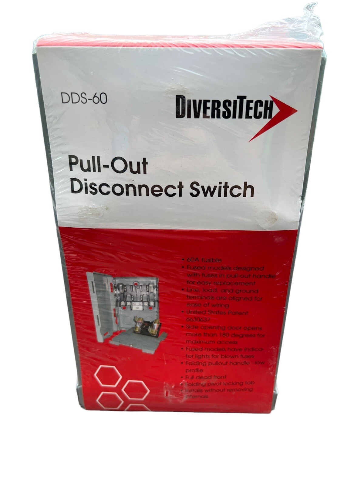 Diversitech DDS-60 Fusible Pull-Out Disconnect Switches 60A 240V A/C ...