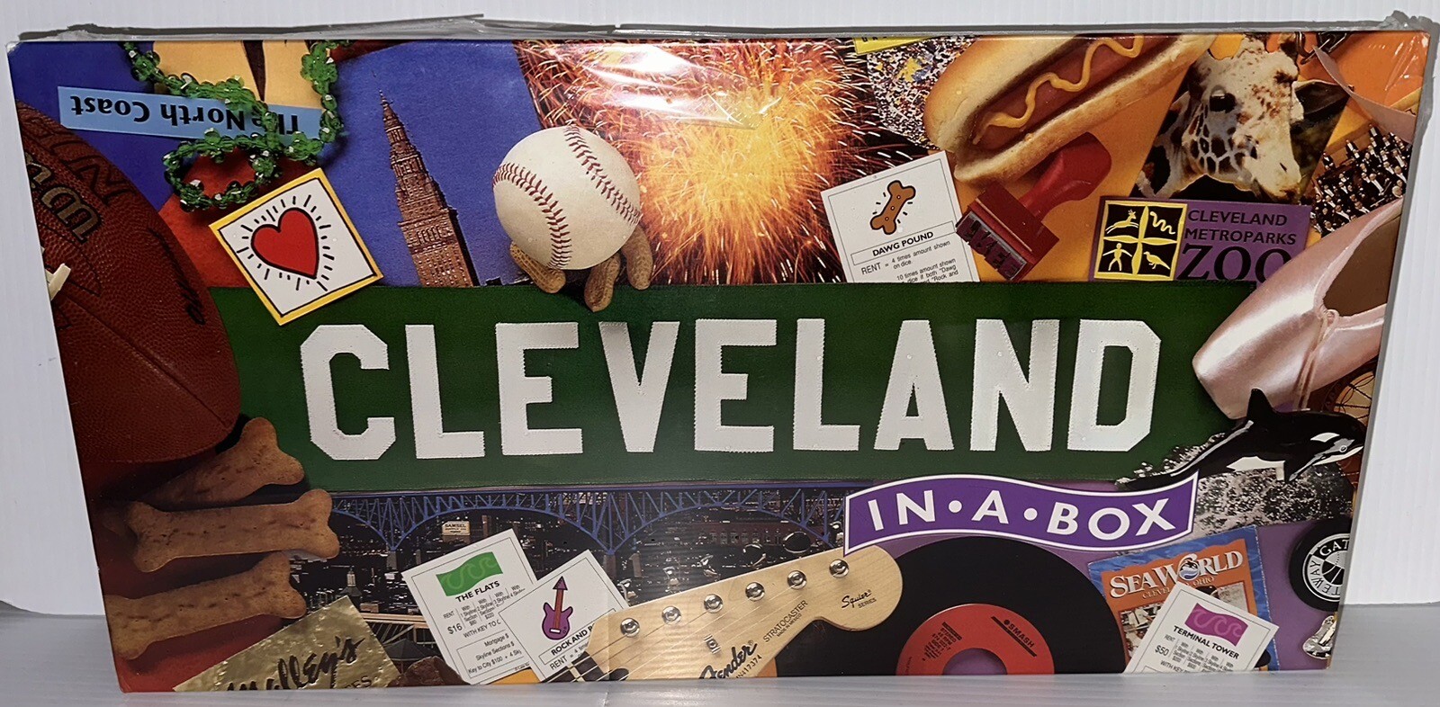 Cleveland In A Box Board Game Family Night Ohio Monopoly Style New NIB ...
