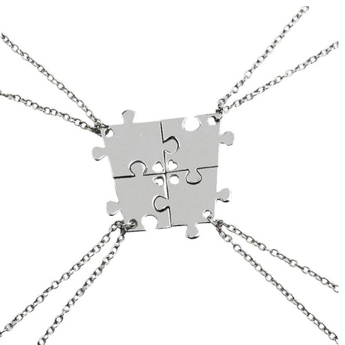 1 Ensemble Meilleur Ami Chaînes Colliers Assortis Pour Amis Amitié ...