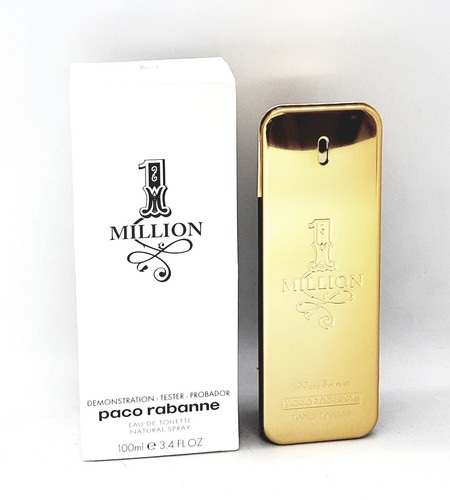 ONE MILLION BY PACO RABANNE EDT 3.4 OZ / 100 ML FOR MEN (NEW IN WHITE ...