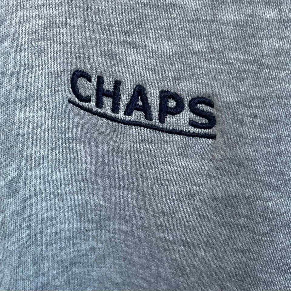 Chaps Quarter Zip Sweatshirt Mens Extra Large XL Logo Athleisure | eBay