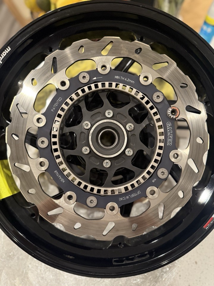 Pair of Marchesini M7RS Genesi Forged Aluminium Wheels for BMW S1000RR ...