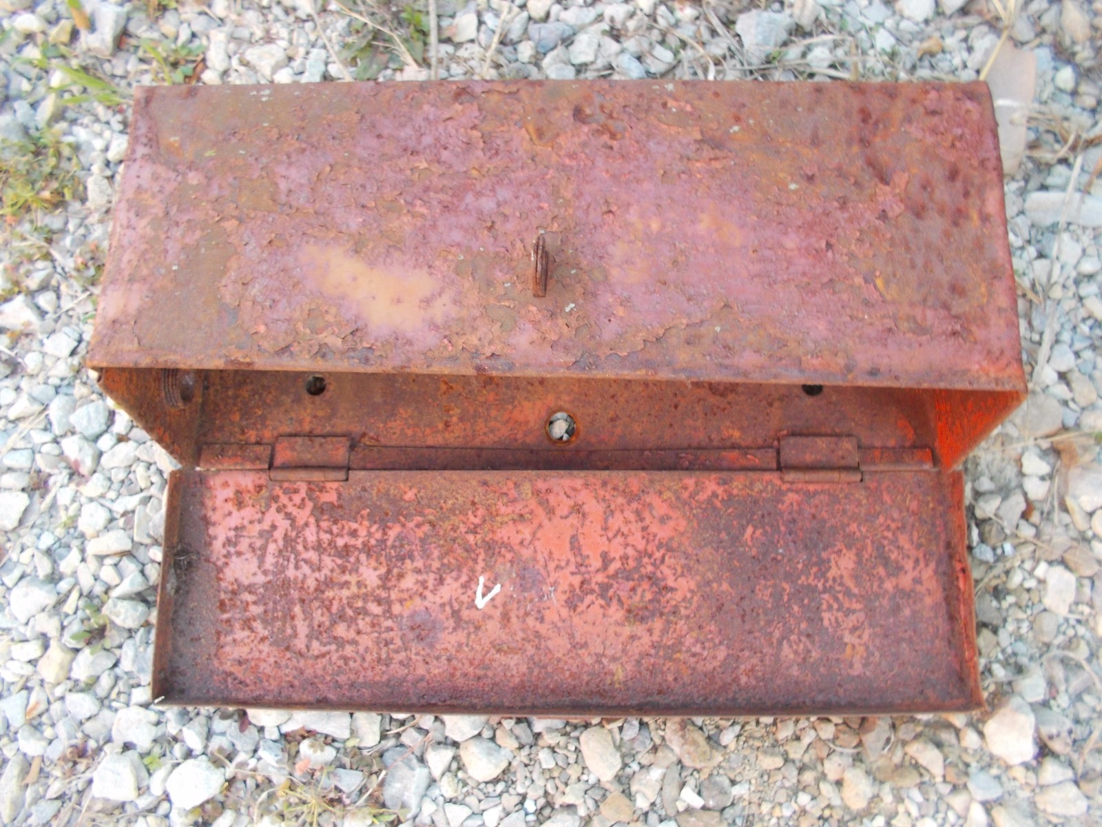 Allis Chalmers WD 45 WD45 tractor AC fender mount tool box w/ lid | eBay
