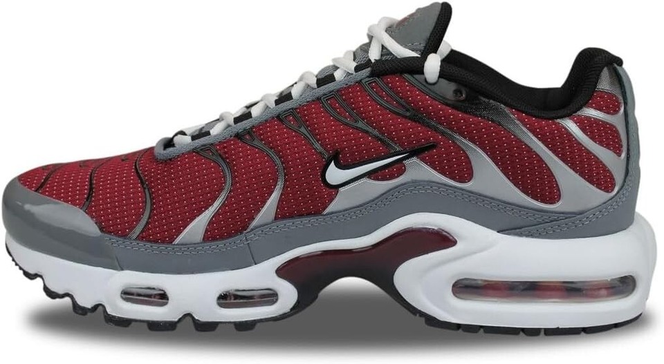 Men Size 6US Nike Air Max TN Plus Team Red Sneakers Trainers Shoes ...