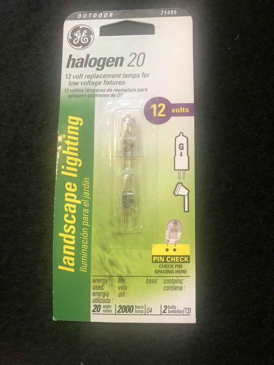 20 Watt Halogen Light Bulbs