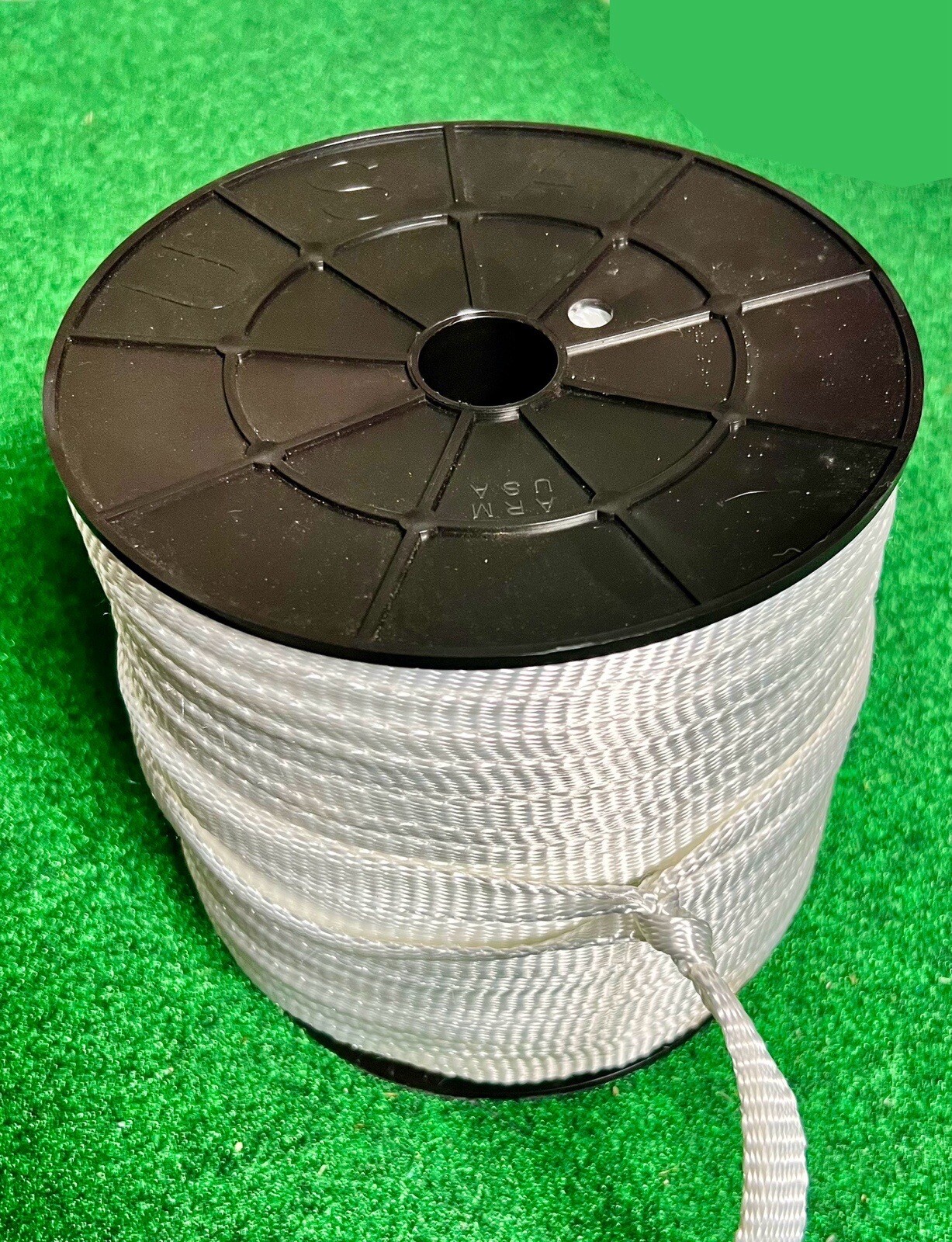 5/8” x 825ft, 1800LB Tensile Polyester Pull Tape, mule tape, Flat Rope ...