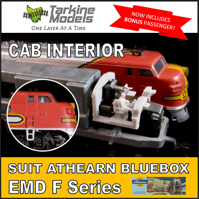 Diesel Cab Interior - Suit HO Scale Athearn "BLUEBOX" EMD F Series | eBay