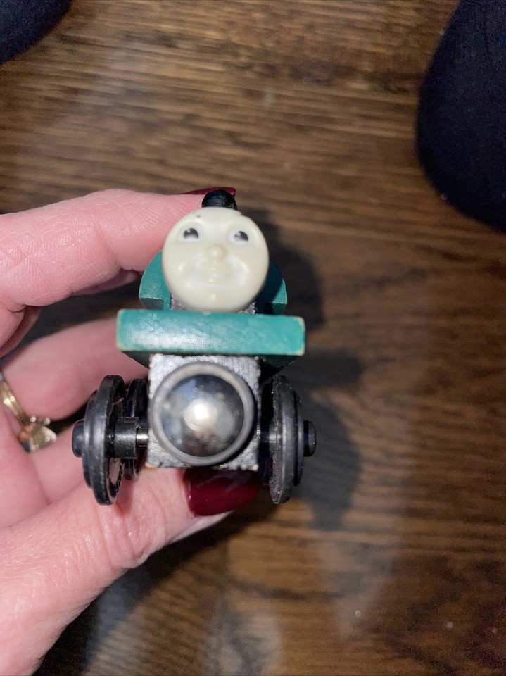 Thomas the Train Peter Sam Tank Engine Rare 1999 Vintage Wooden Railway ...