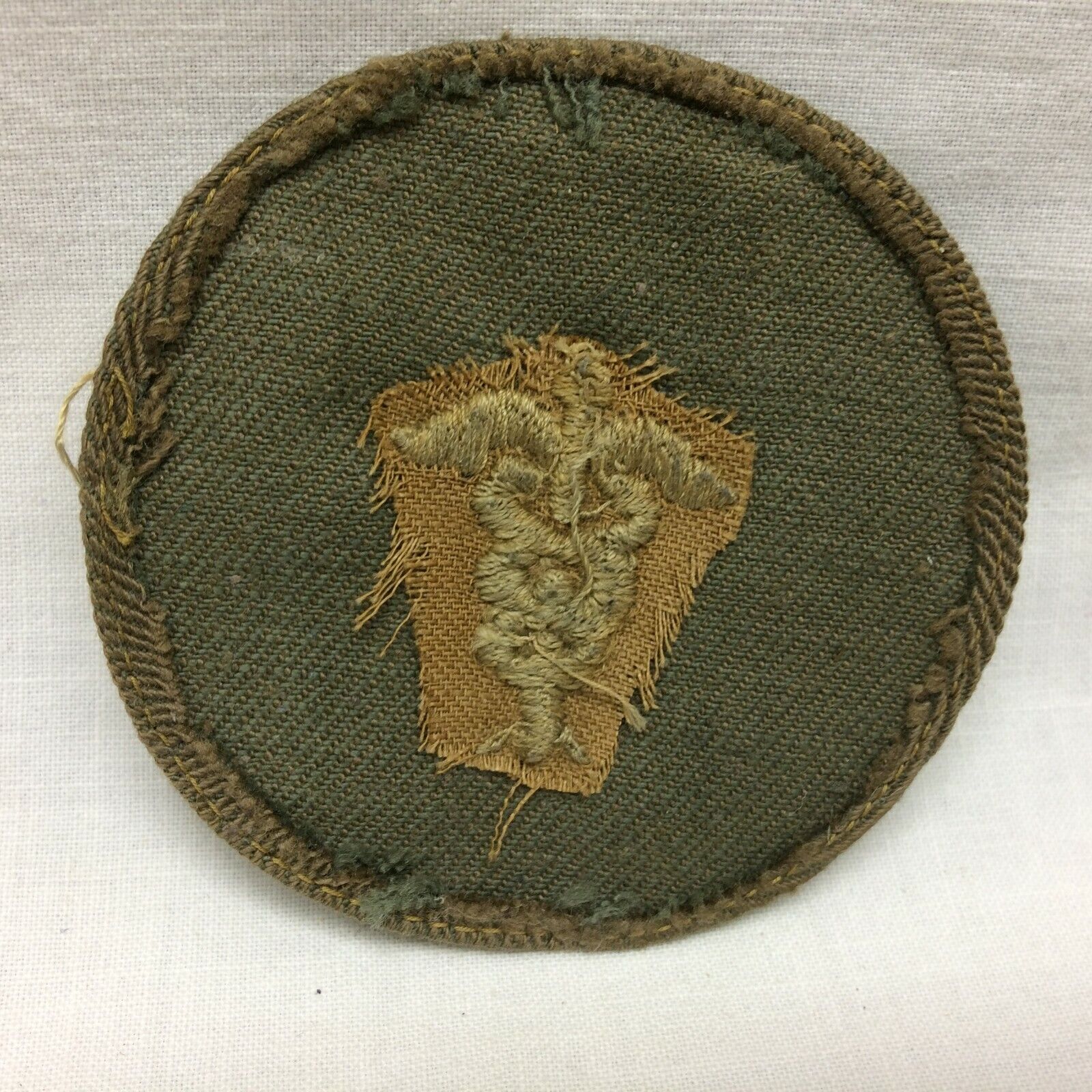 Military Patch Badge PFC Medical Coastal Artillery Corps Army Twill ...