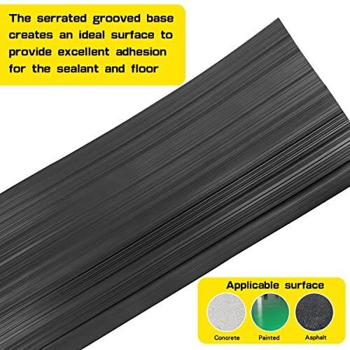 Universal Garage Door Bottom Threshold Seal Rubber Strip with Adhesives ...