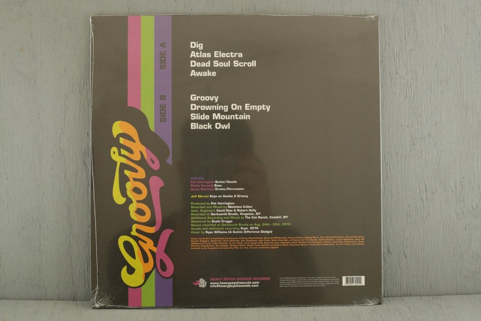 GEEZER Groovy LP sealed VINYL Record STONER ROCK Blues NEW 630808824920 ...