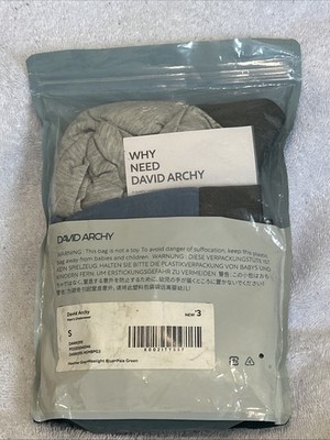 David Archy 3 Pack Multi Color Boxer Briefs Size Small | eBay