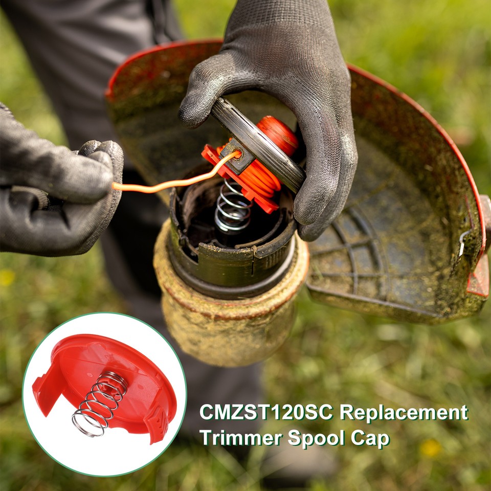 Replacement Spool Cap & Spring CMZST120SC String Trimmer Cap Parts | eBay