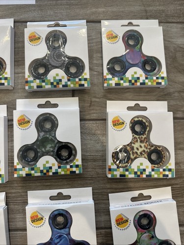 Wholesale Bulk Lot 30x Fidget Hand Tri Spinner Camouflage Camo Color ...