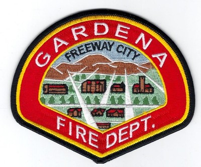CALIFORNIA - Gardena Fire Dept. [ Shoulder Patch ] | eBay