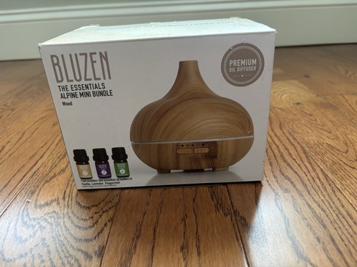 Bluzen Premium Alpine Wood Bundle Oil Diffuser With (3) 5ml 100% ...