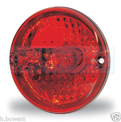 JOKON 710 95mm ROUND REAR STOP / TAIL LIGHT LAMP ELDDIS BAILEY CARAVAN ...