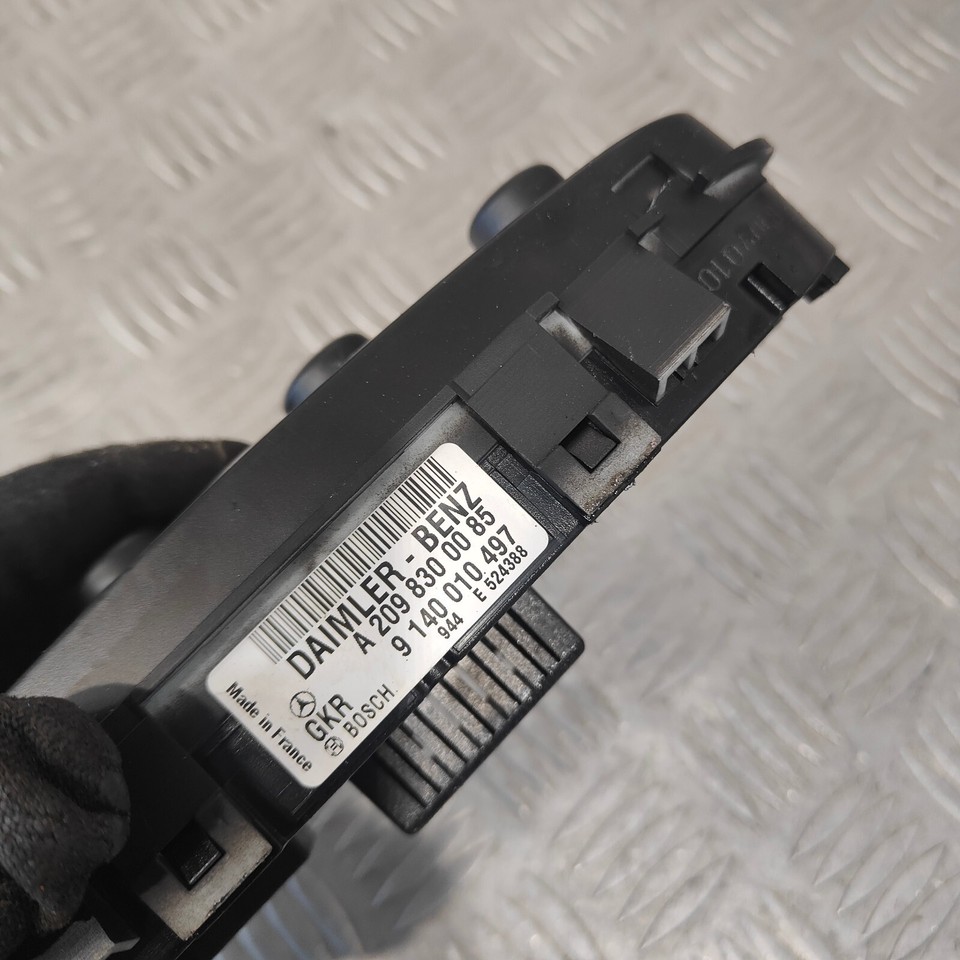 2003 MERCEDES CLK W209 HEATER CLIMATE CONTROL PANEL A2098300085 #1 ...