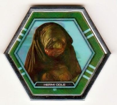 Star Wars Galactic Connexions 51 Hermi Odle Ultra Rare Death Star ...