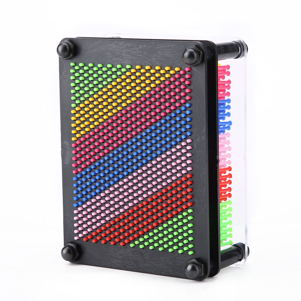 3D Pin Art Board Novel Pin Art Toy For Kids And Adult Gift Black Small ...