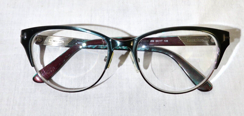 TOM FORD, Italy TF 5318 Eyeglasses 53-17-135, Green metal and ...