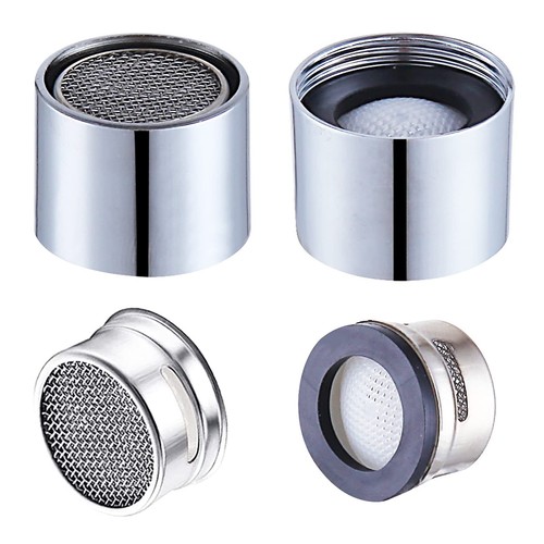 Faucet Aerator Female Thread Chrome Solid Brass Kitchen Faucet Aerators ...