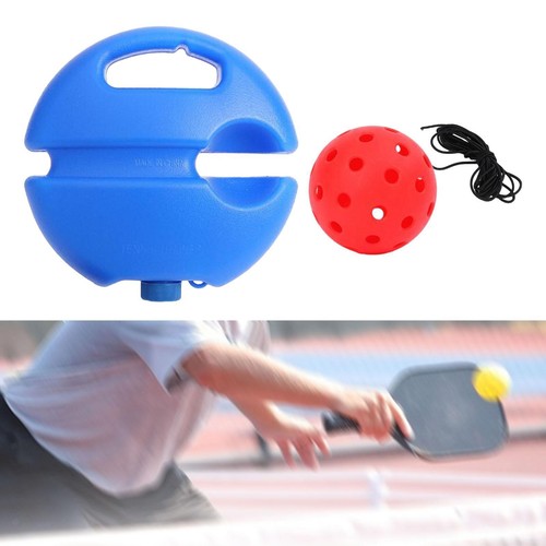 Pickleball Trainer Partner Sparring Device with 40 Holes Pickleball ...