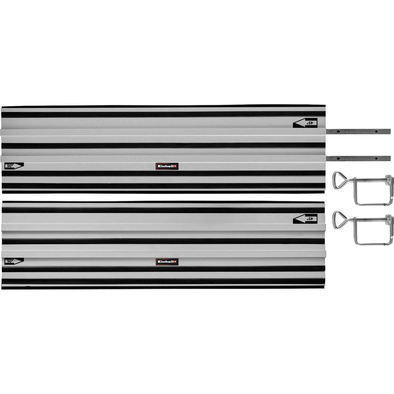 Einhell Aluminium Guide Rails for Plunge Saws 1m Pack of 2 ...