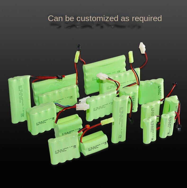 1Pcs 12V 2400mAh Ni-MH Battery Pack AA5 Rechargeable Battery Remote ...