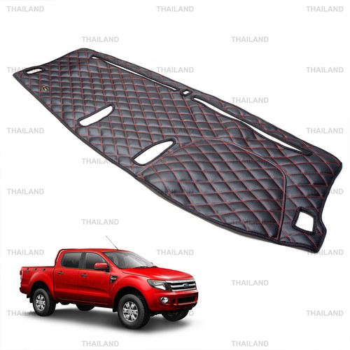 RHD Dash Mat Dashmat Dashboard Leather Fits Ford Ranger Wildtrak 2015 ...