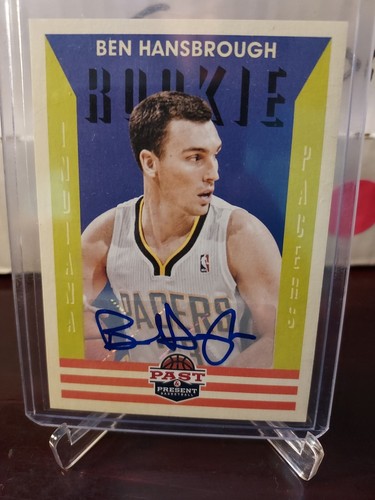 2012-13 Panini Past & Present Signatures Ben Hansbrough #228 Rookie ...