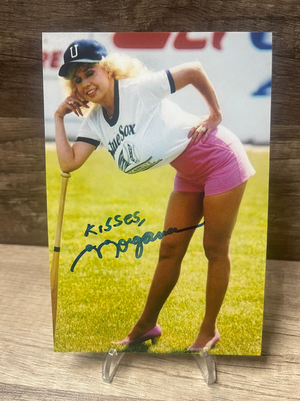 Morganna The Kissing Bandit Hand Signed 4x6 Photo TC46-3087 | eBay