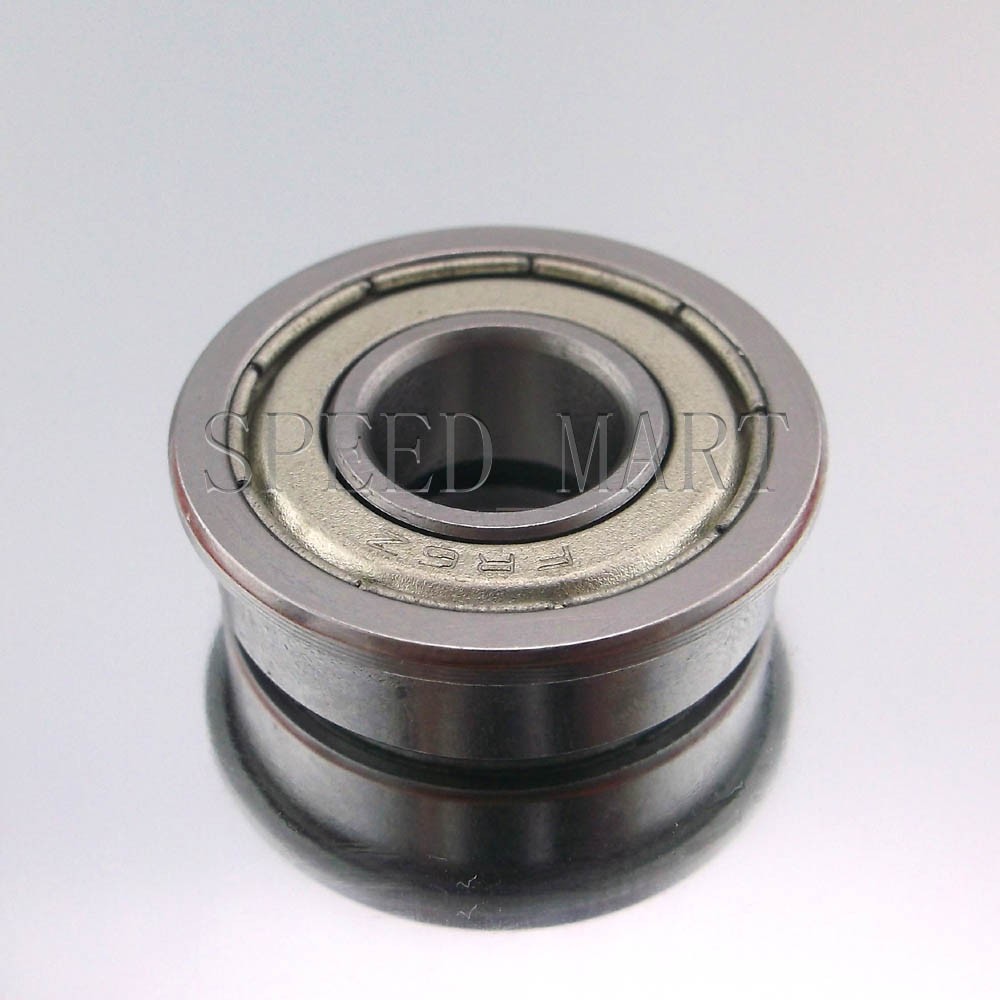 [FR6zz] FR6 3/8" x 7/8" x 9/32" Metal Shielded Flanged Ball Bearings | eBay