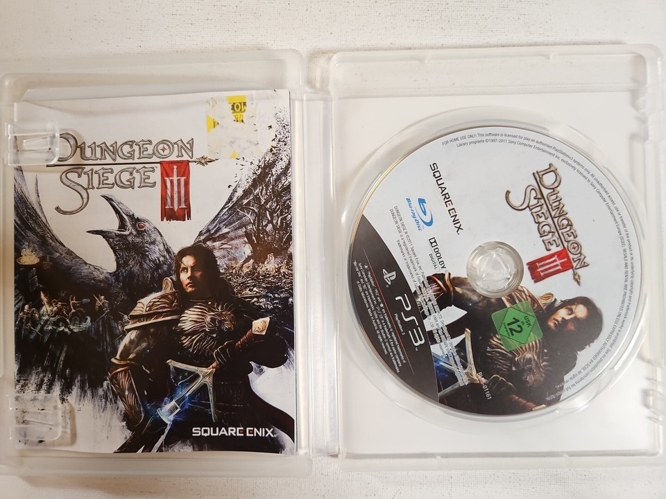 DUNGEON SIEGE III Sony PlayStation 3 PS3 Game PAL includes Manual | eBay
