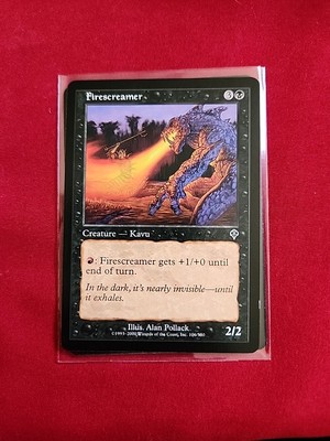 Firescreamer - Invasion - MTG Magic - Common - Black Creature | eBay