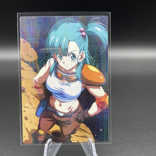 Bulma Anime Waifu Card Doujin ACG Goddess Holo | eBay