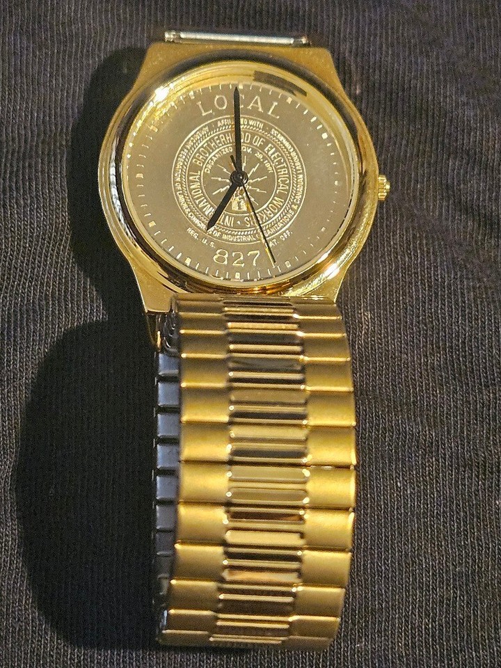 Men’s Watch Retirement Gift IBEW Local 827 in original case with ...