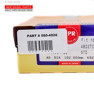 Piston Ring STD For ISUZU NPR NQR 4BD2 3.9L 92-98 New OEM | eBay