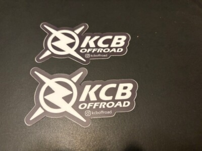 KCB OFFROAD decals 2PCS sticker overland ultra4 utv bitd koh polaris ...