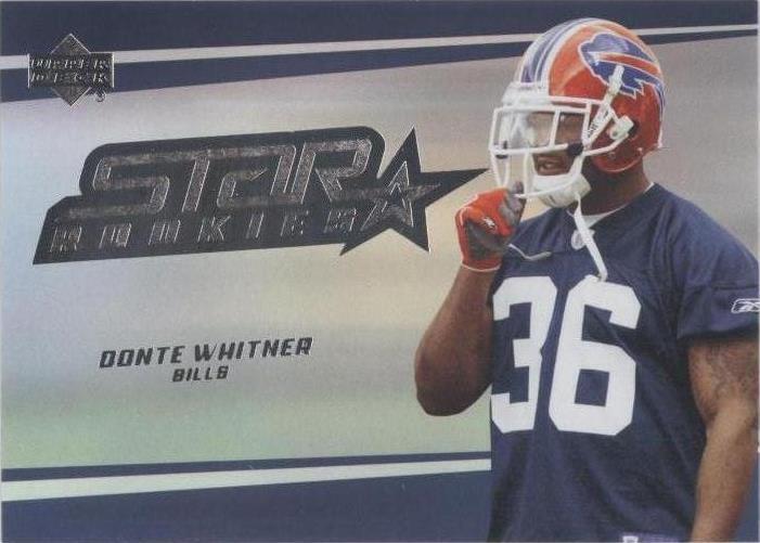 2006 Upper Deck - Star Rookies Donte Whitner #226 (RC) for sale online ...