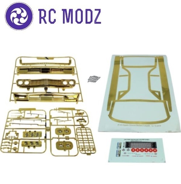 Redcat Racing RER14428 1964 Impala Gold Parts Set W/ Stickers 1set ...