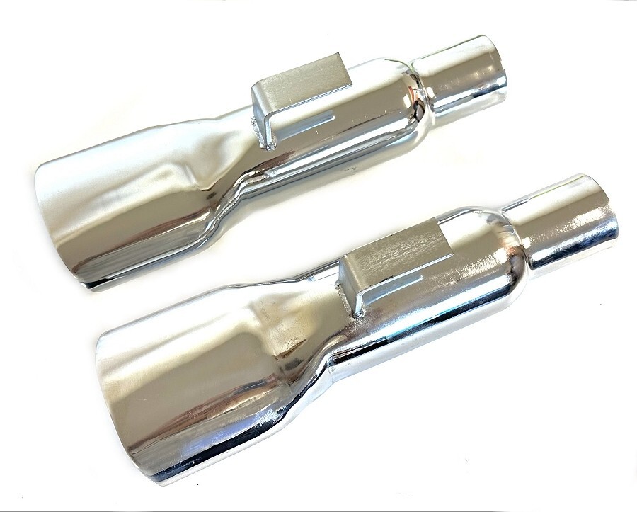 Fits 1968-1974 B-Body Plymouth Road Runner GTX Mopar Chrome Exhaust ...