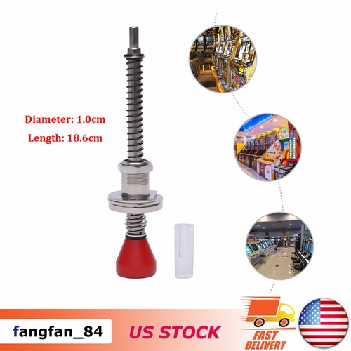 Pinball Loaded Spring Rod Machine Ball Plunger Shooter Assembly Arcade ...